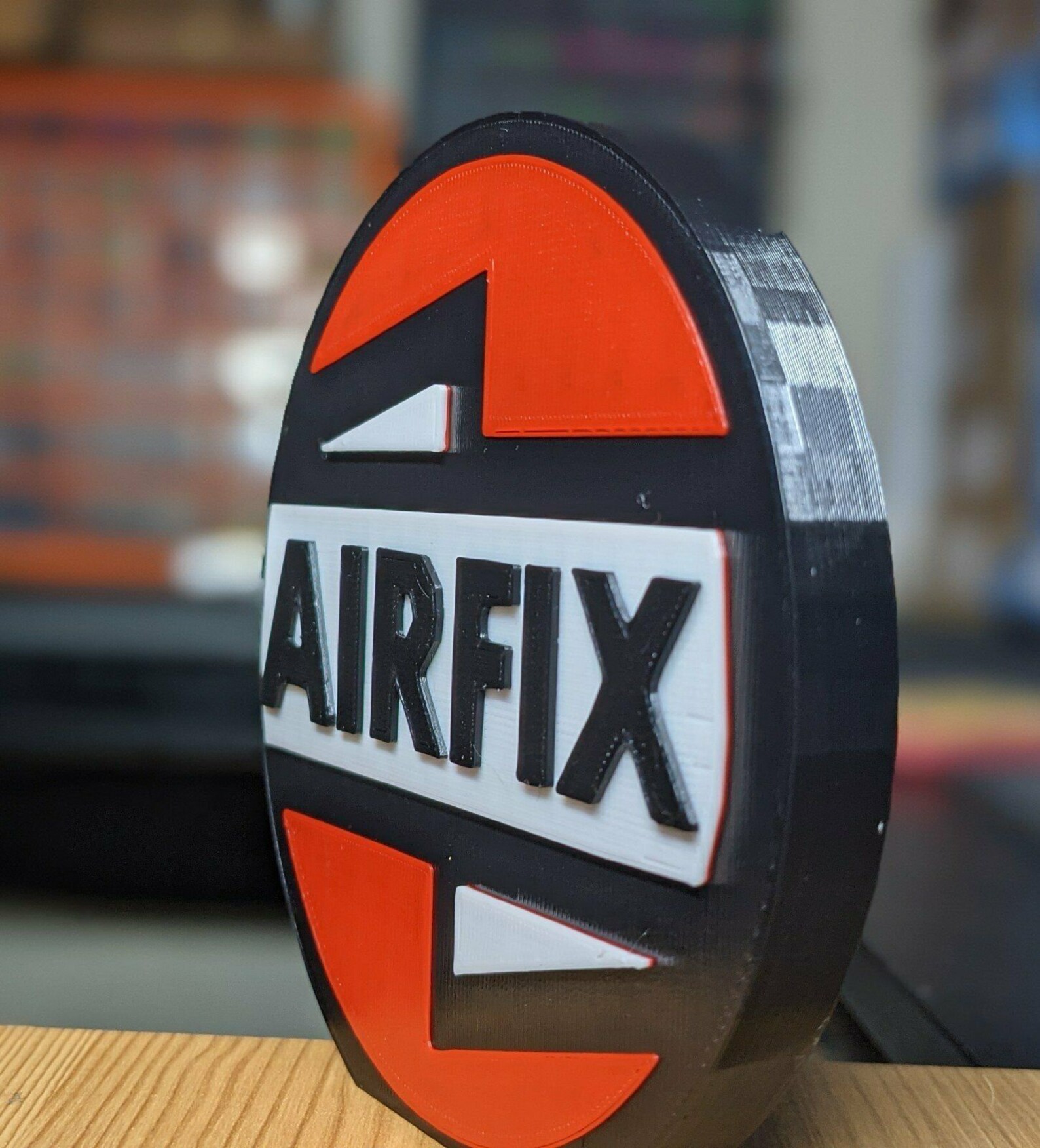 Decorative self standing airfix logo type 4 | Etsy