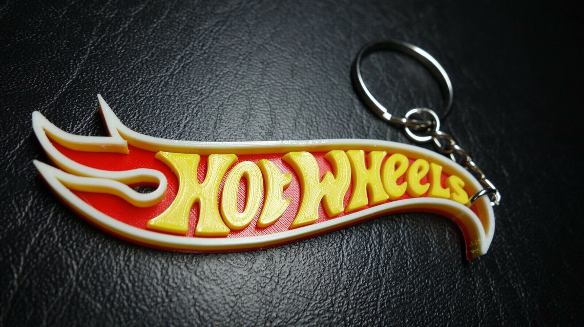 Hot wheels keyring keychain | Etsy