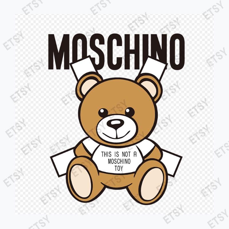 Brown Bear Moschino Png Download, High Resolution, Cartoon Bear Clipart ...