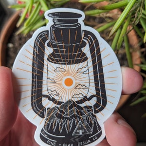 Lantern Sticker - Etsy