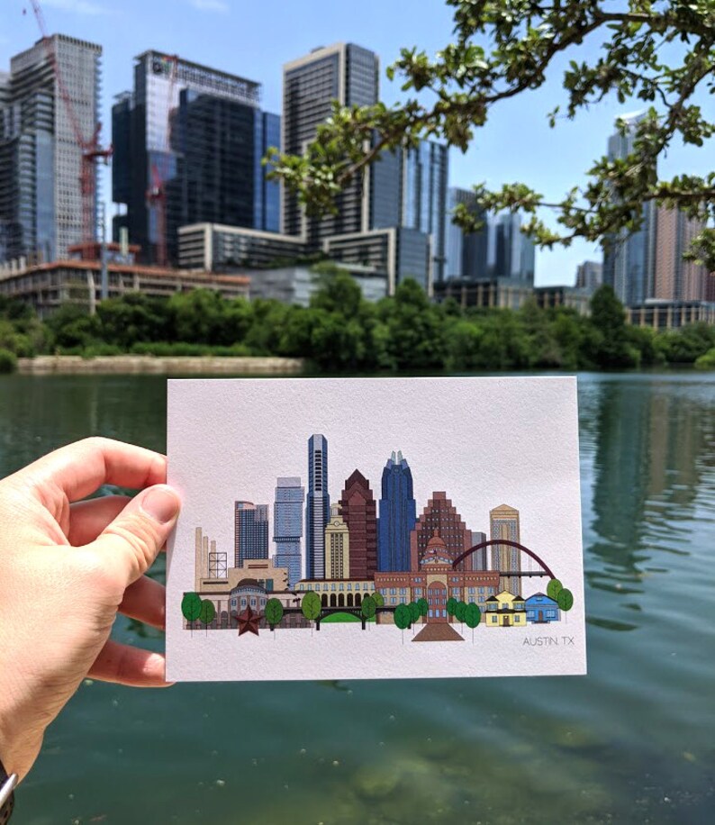 Austin Landmarks | Etsy