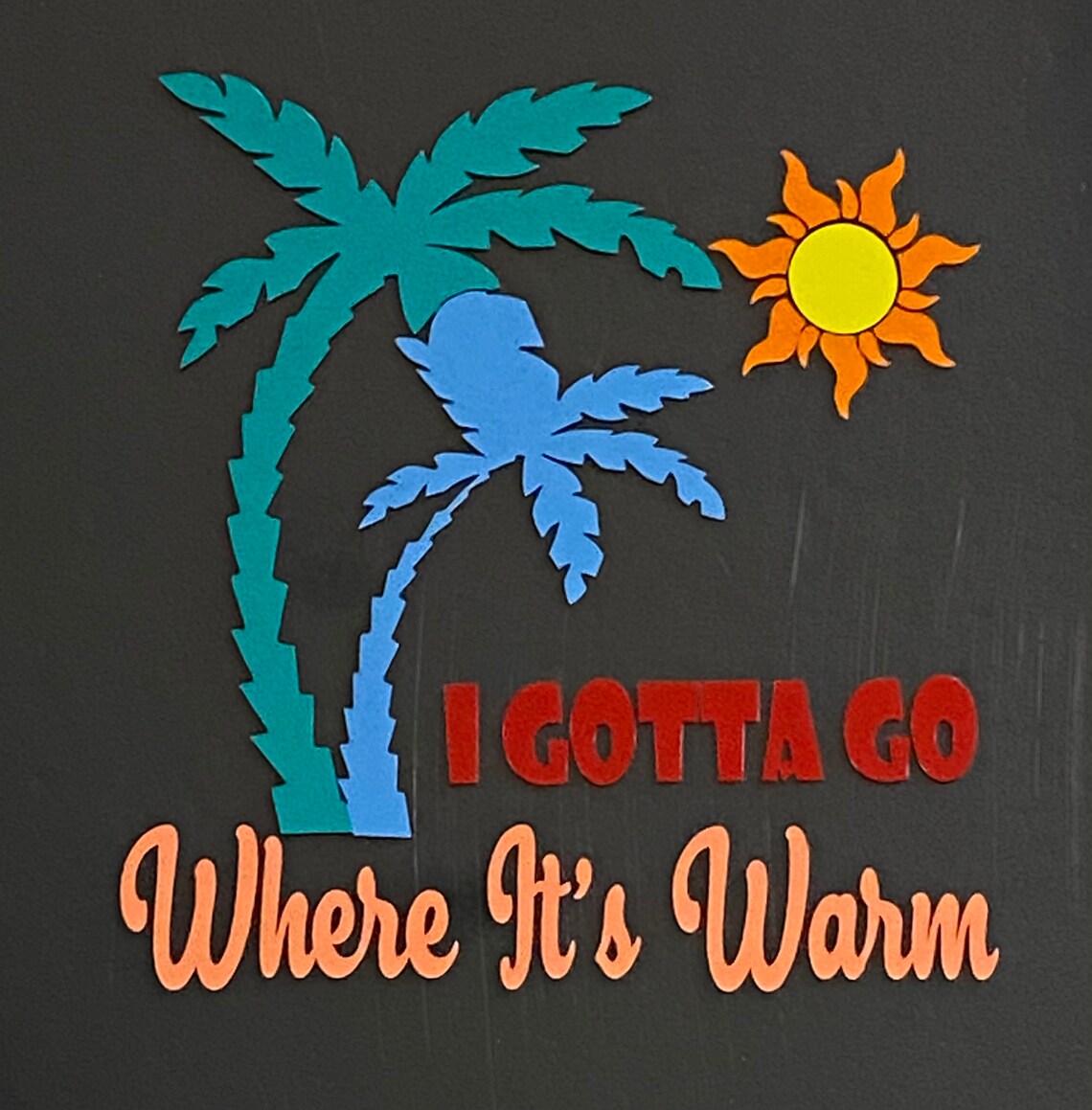 TROPICAL Jimmy Buffett Themed Decal/sticker I Gotta Go Where - Etsy