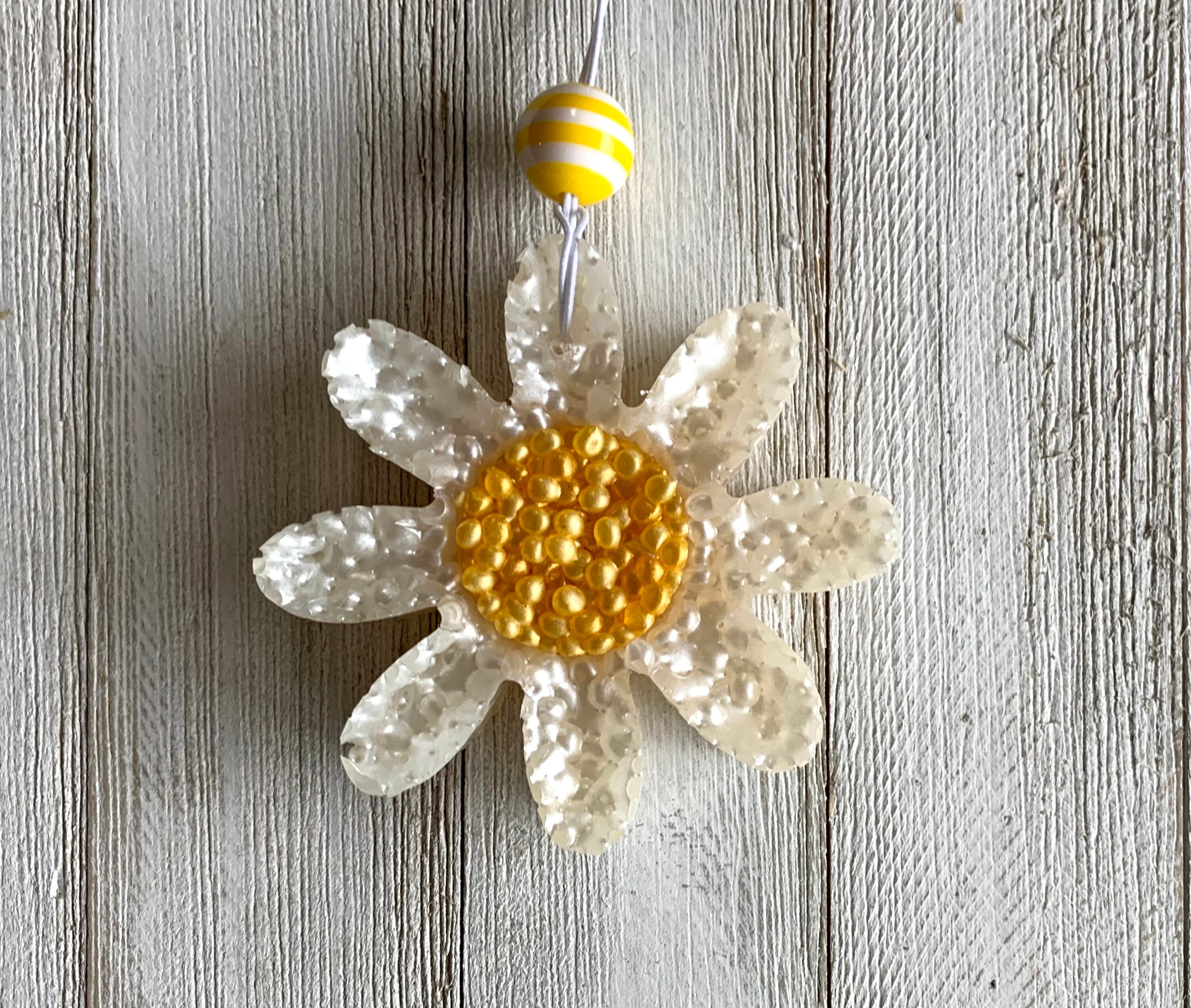 Daisy Flower Car Air Freshie Freshener Aromie | Etsy