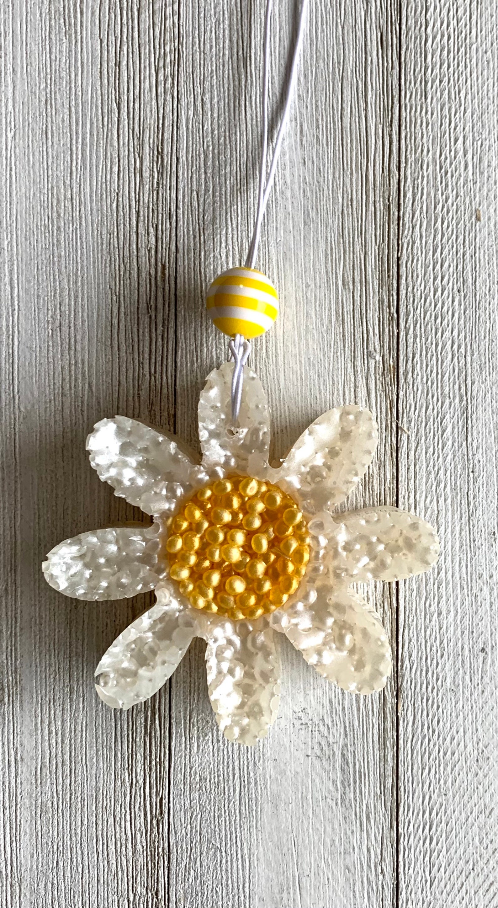 Daisy Flower Car Air Freshie Freshener Aromie | Etsy