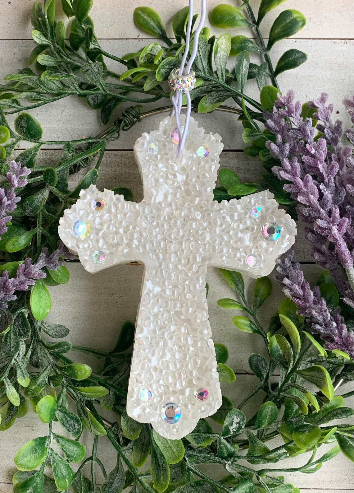 Ornate Cross Aroma Car Air Freshie Freshener Aromie - Etsy