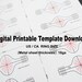 Oval Ring Shank Templates, Oval Section Metal Stamping Template, 18ga ...