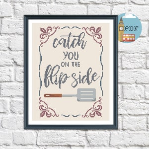 Kitchen Cross Stitch Patterns Set of Three Cooking Cross Stitch ...
