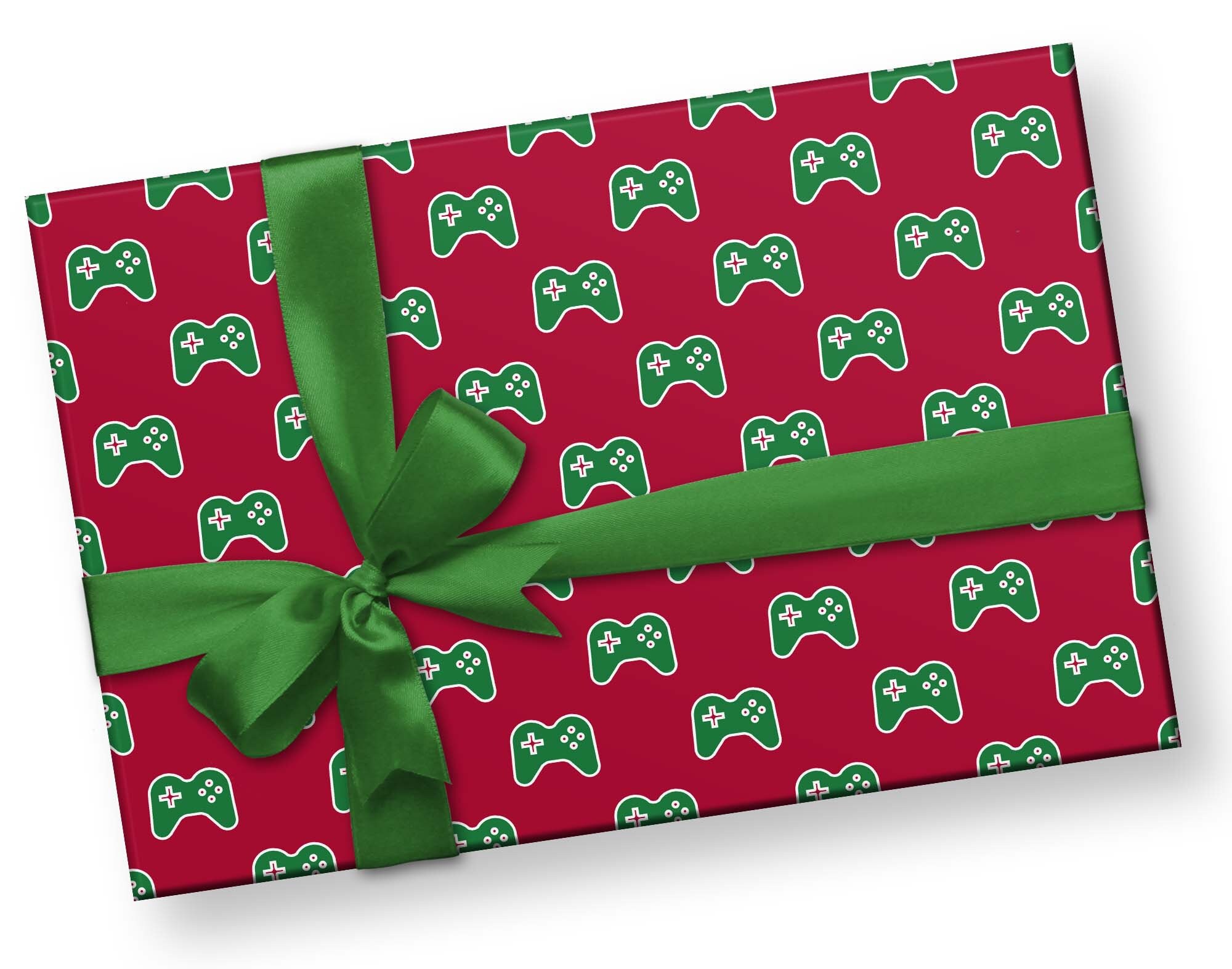 Computer Gamer Video Game Geek Gift Wrap Sheet Wrapping Paper - Etsy
