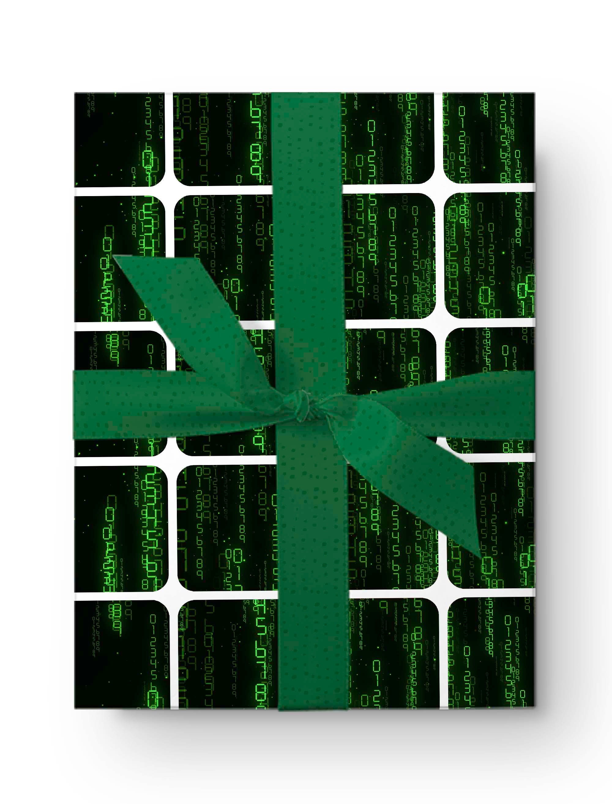 Computer Geek Binary Code Gift Wrap Sheet Wrapping Paper Roll - Etsy