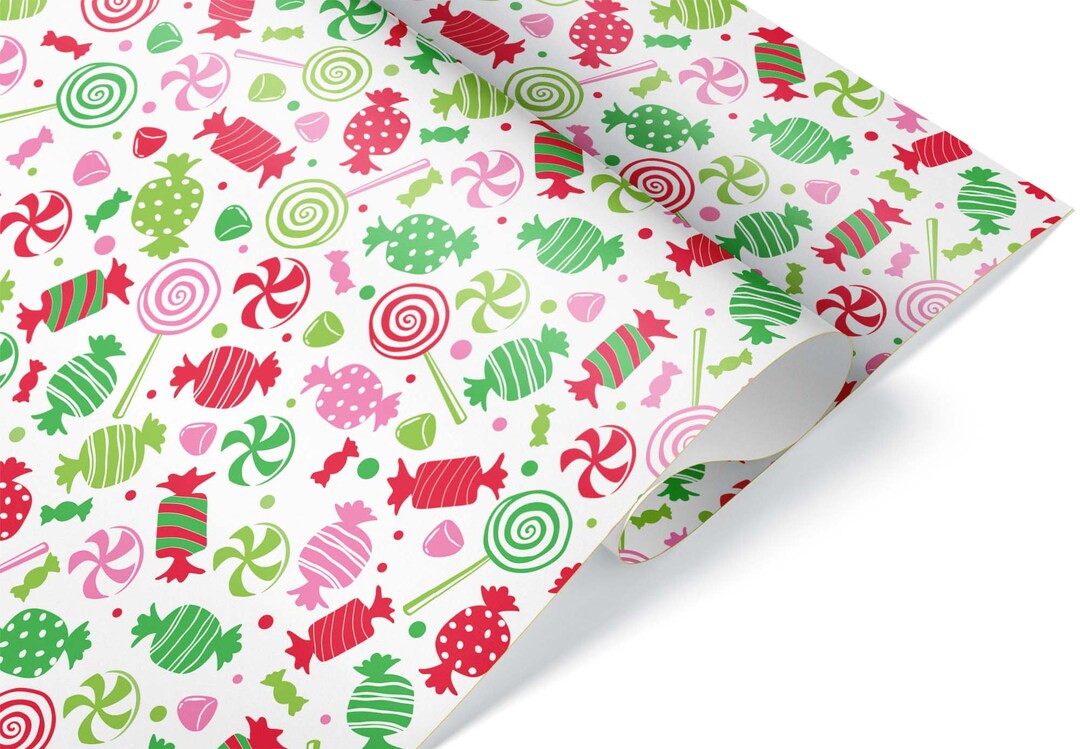 Classic Candy Assortment Thick Wrapping Paper Hard Candy Gift - Etsy