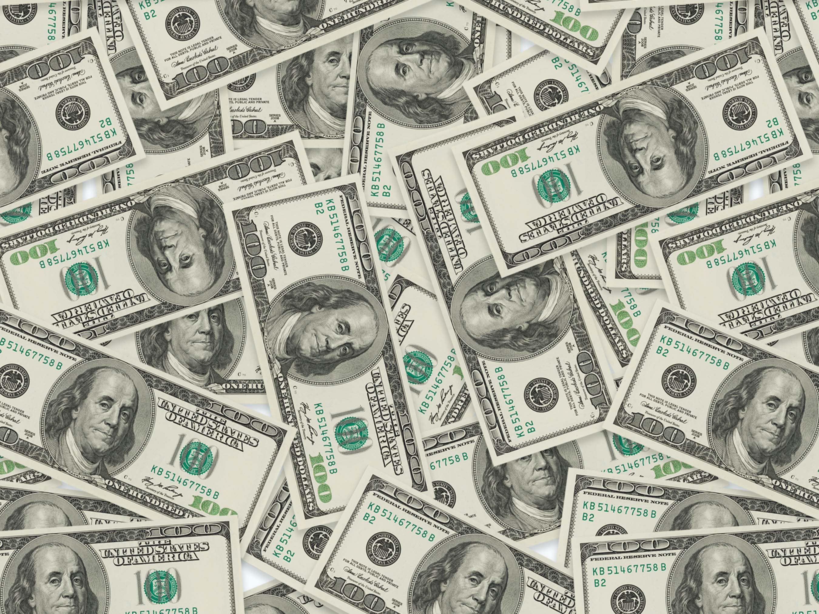 Funny Money Wrapping Paper Roll Hundred Dollar Bill Cash Gift - Etsy