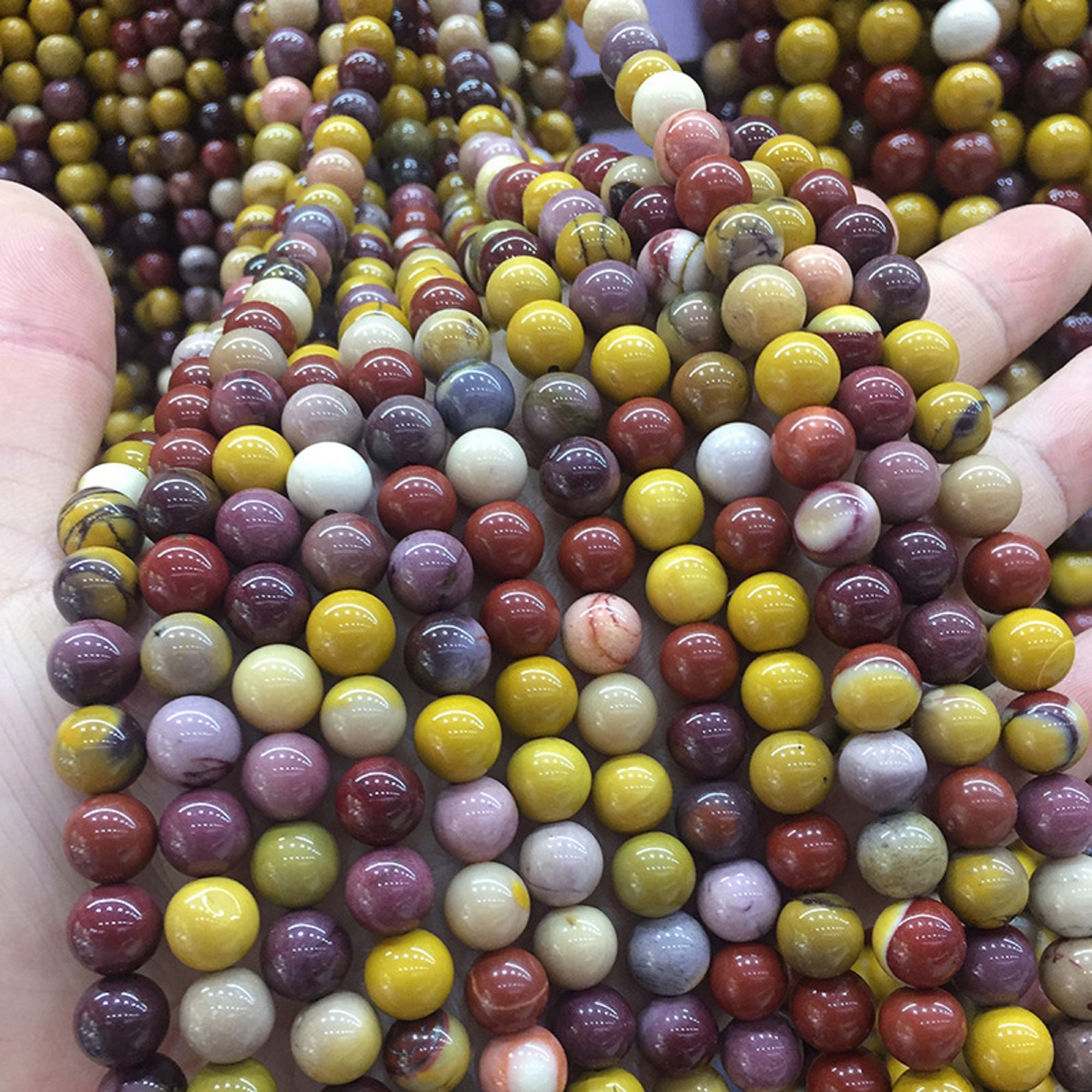 Gemstone Mookaite Healing Properties Beads Yellow Mookaite - Etsy