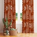 African Mudcloth Print Window Curtain Curtains for Living Room Blackout ...