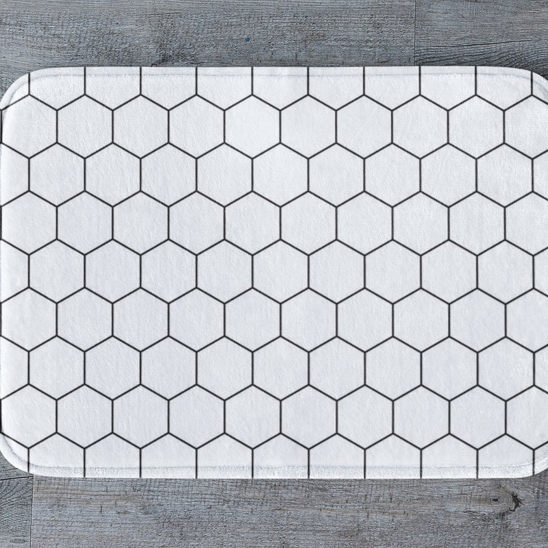 Hexagonal Rug - Etsy