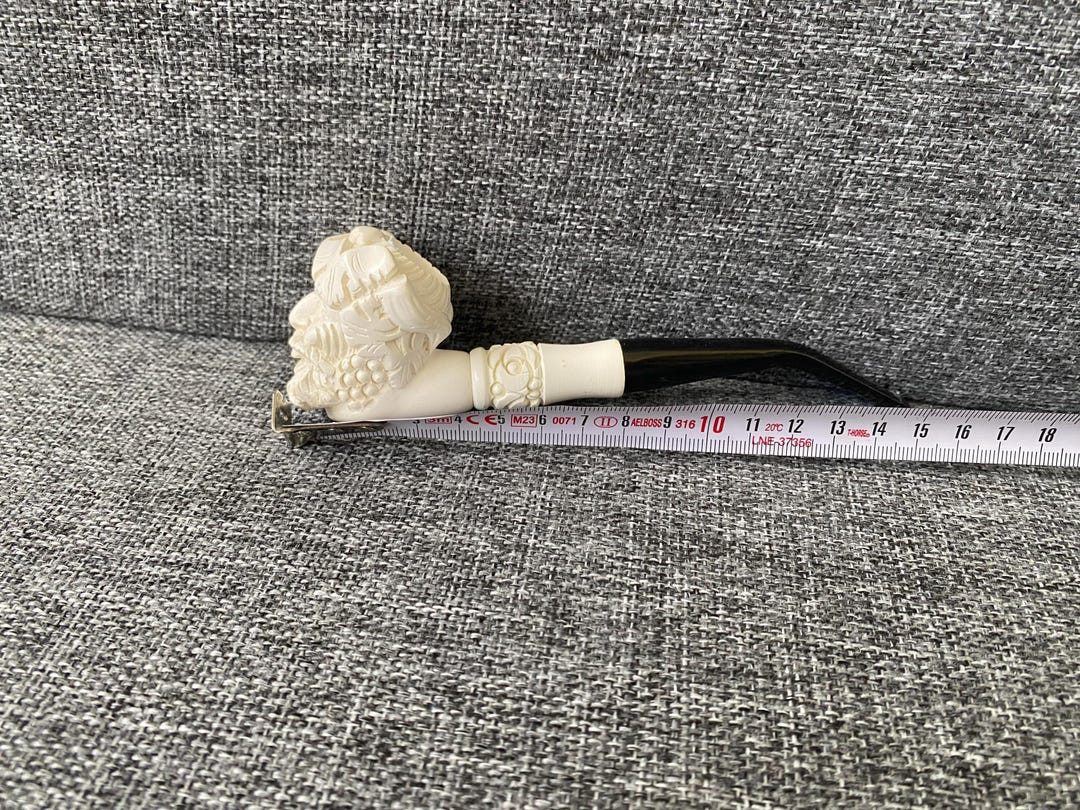 Viking Warrior Turkish Block Meerschaum Pipe - Etsy