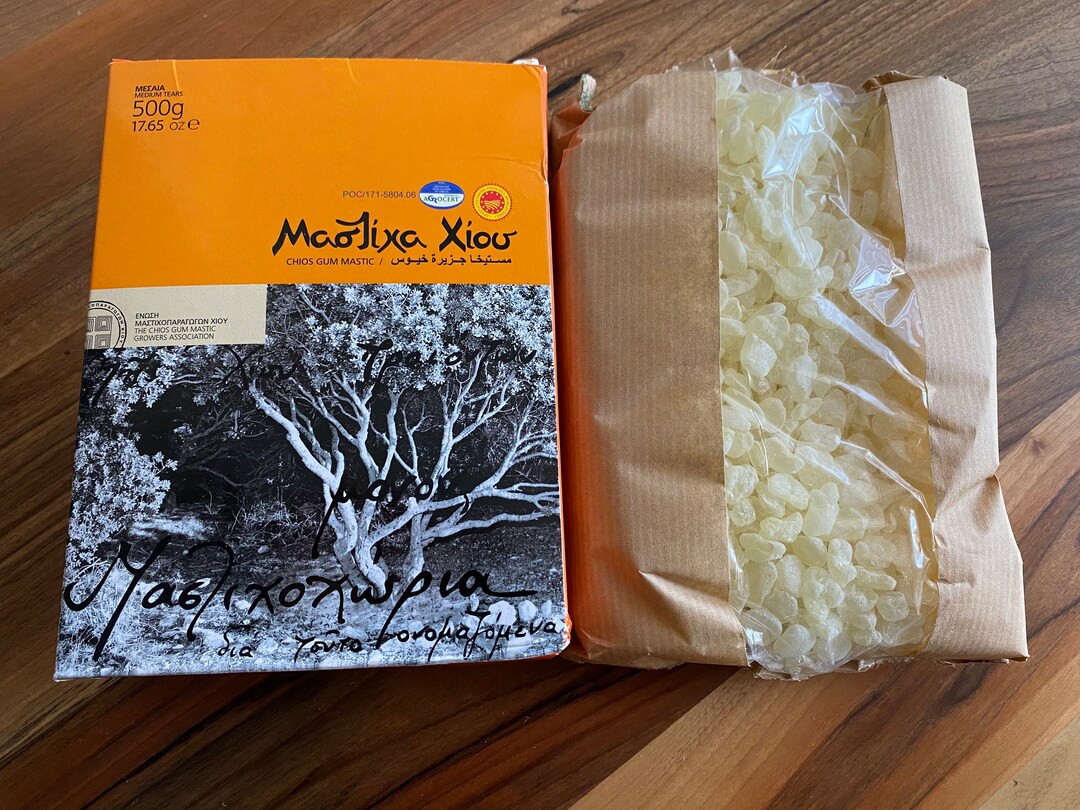 500 Gr Organic Mastic Gum Directly From Chios Greece - Etsy
