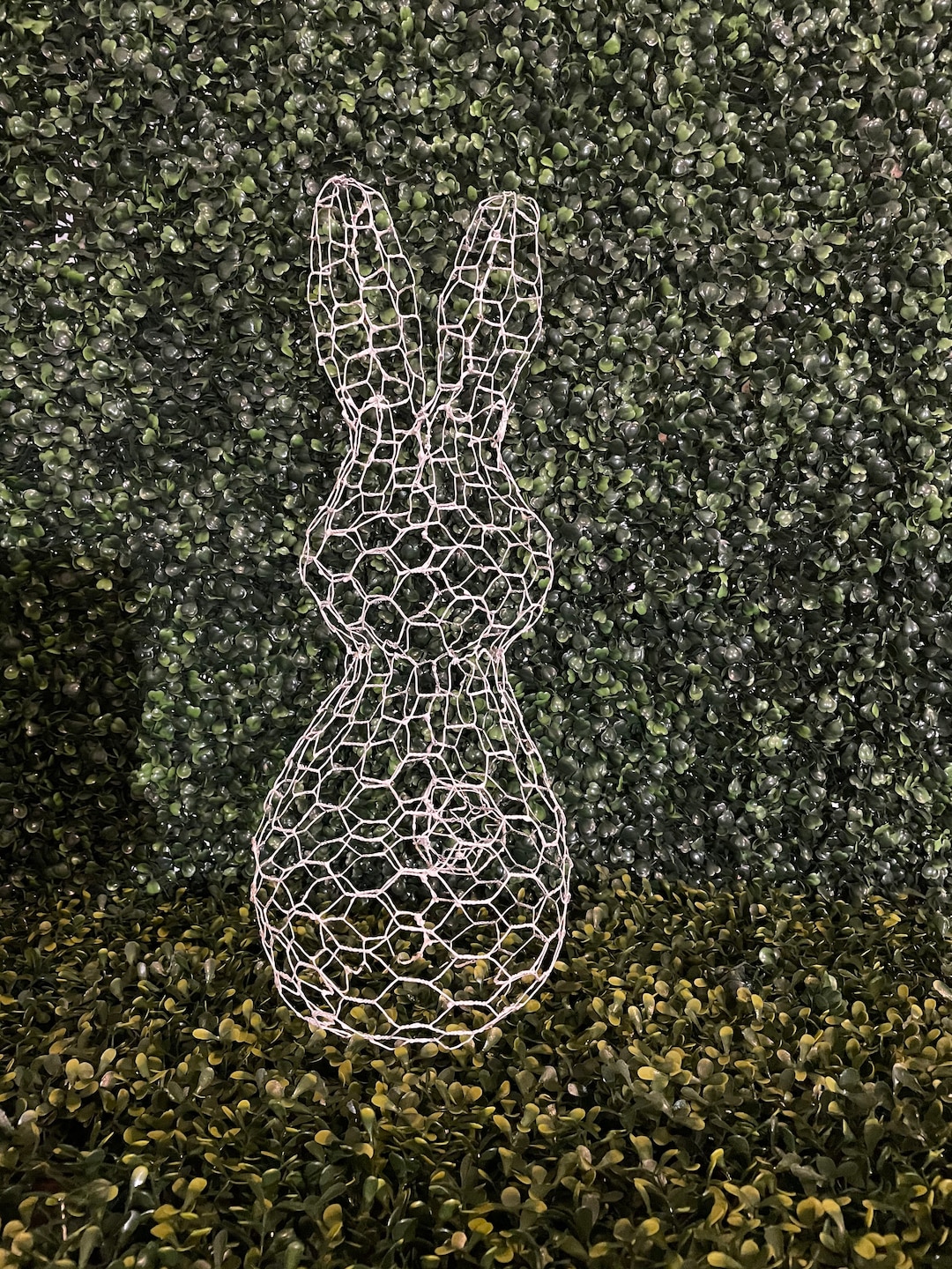 Bunny Topiary Frame - Etsy