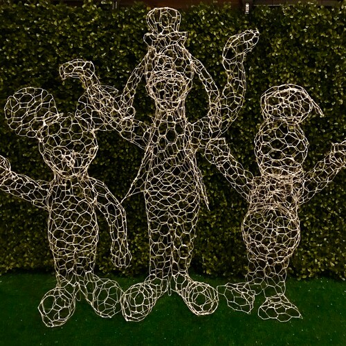 Mickey and Minnie Mouse Inspired Topiaries Frames - Etsy