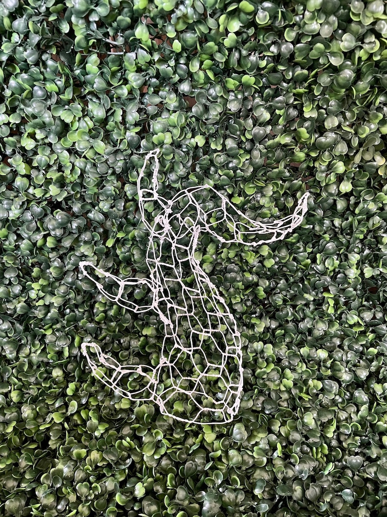 Small Loch Ness Monster Topiary Frame | Etsy