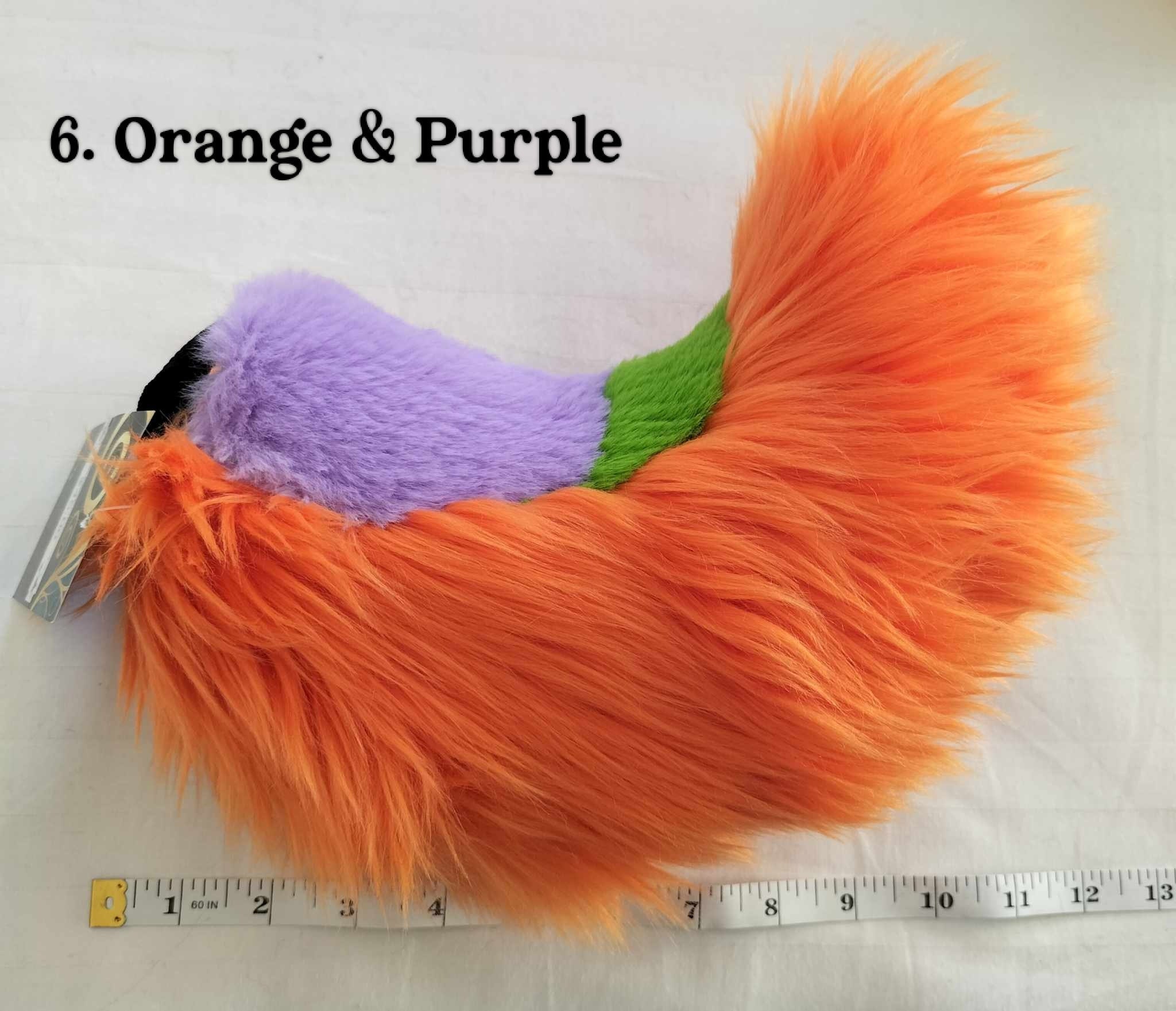 Three Tone Nub Tails. Fursuit Costume or Cosplay Tails. - Etsy Australia