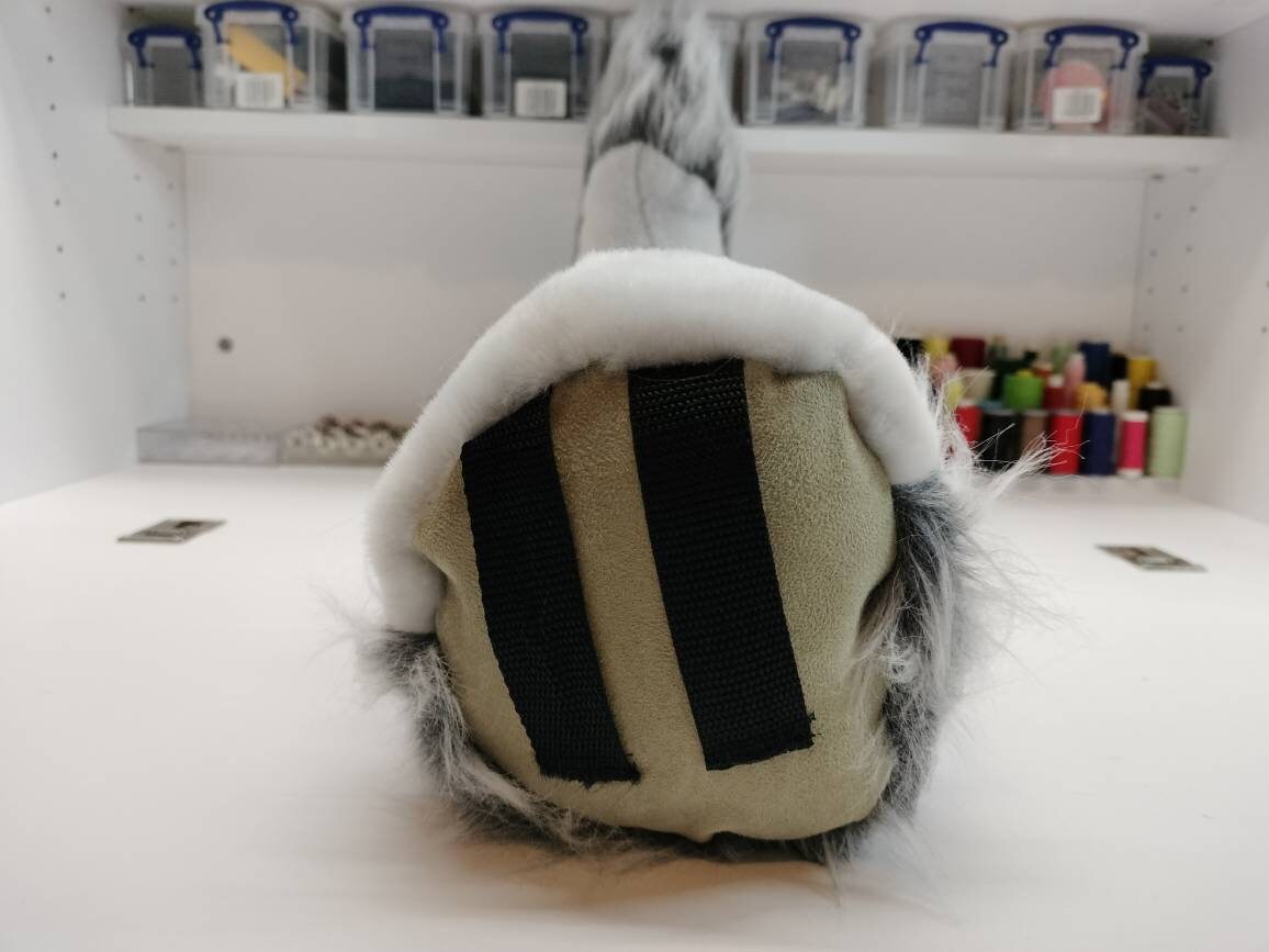 Large Cat Tail. Grey Cat Tail. Furry Costume Tail. - Etsy