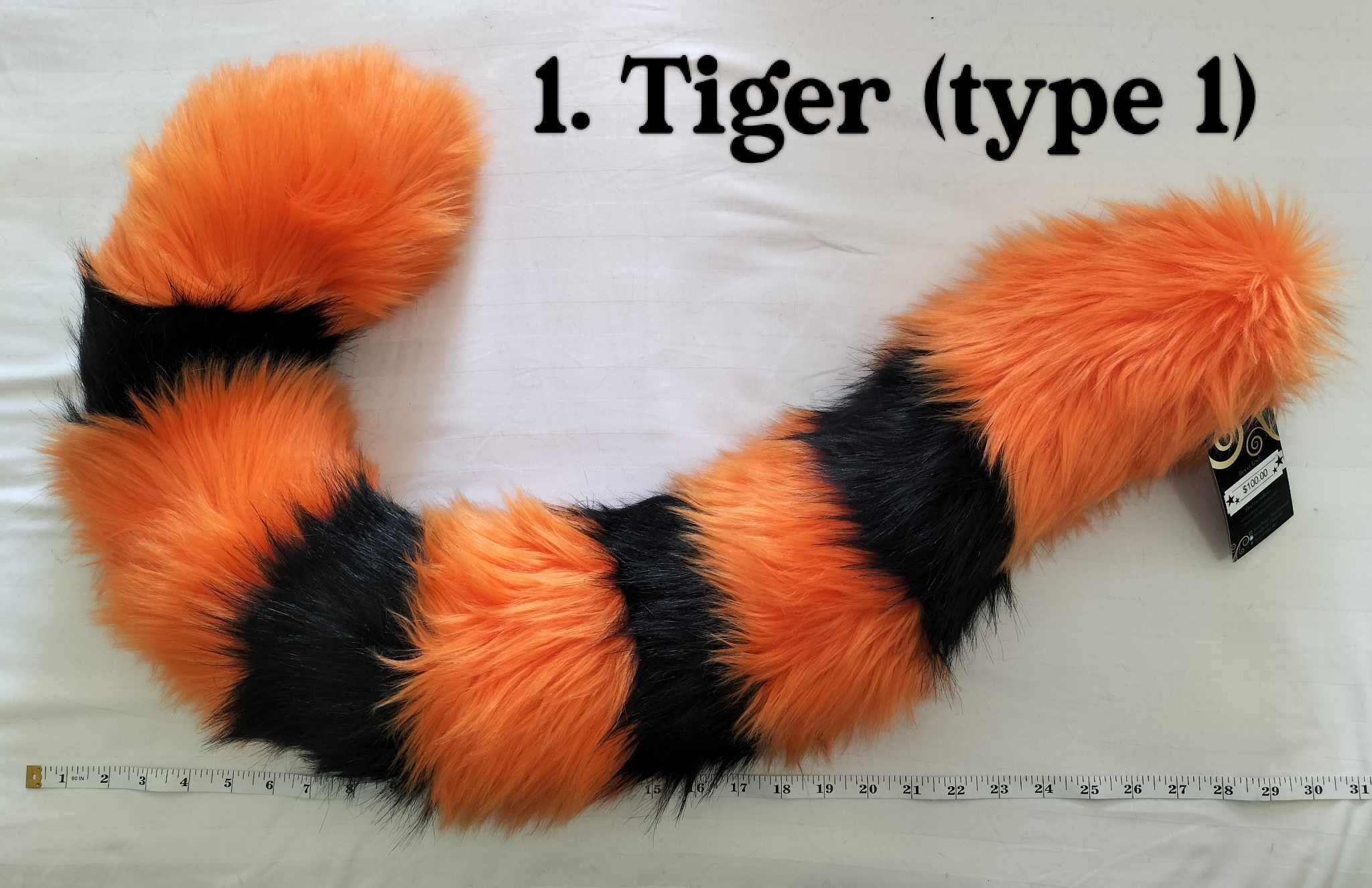 Large Cat Tails. Fursuit Costume or Cosplay Tail. - Etsy