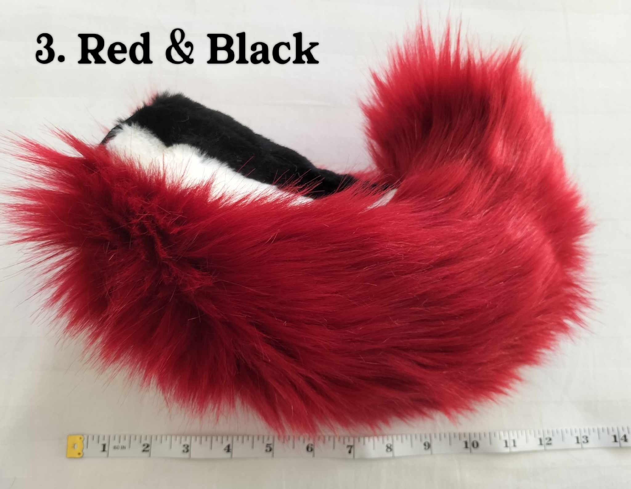 Three Tone Nub Tails. Fursuit, Costume or Cosplay Tails. - Etsy Australia