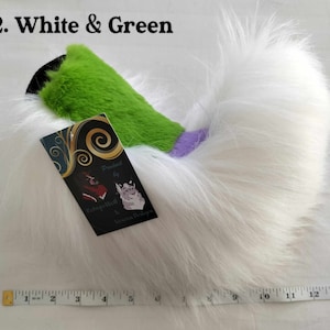 Three Tone Nub Tails. Fursuit, Costume or Cosplay Tails. - Etsy Australia