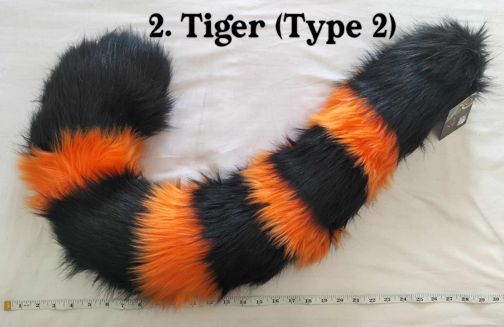 Large Cat Tails. Fursuit Costume or Cosplay Tail. - Etsy