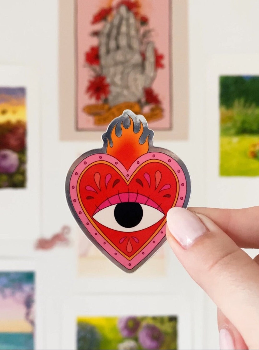 CORAZON - Stickers - Etsy