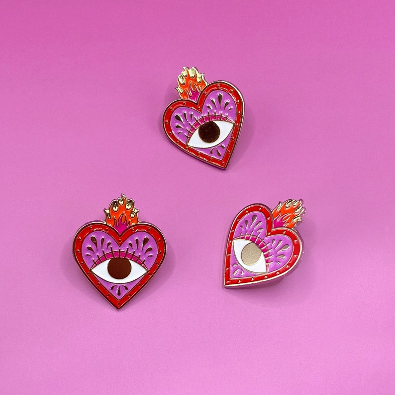 CORAZON PIN'S - Etsy