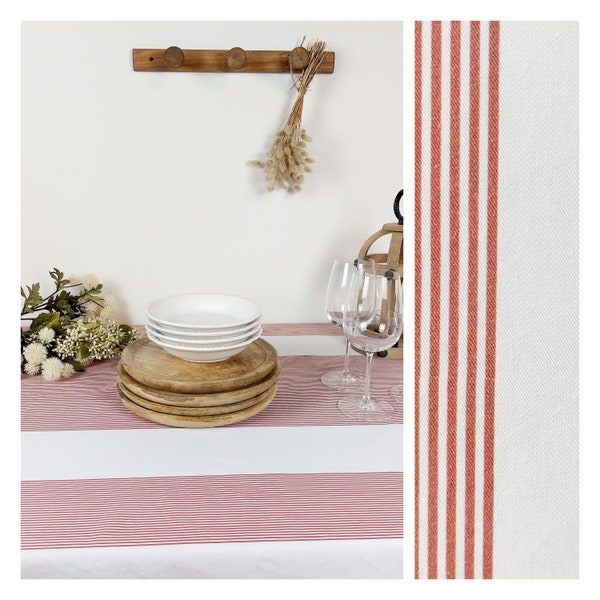 Striped Tablecloth - Etsy