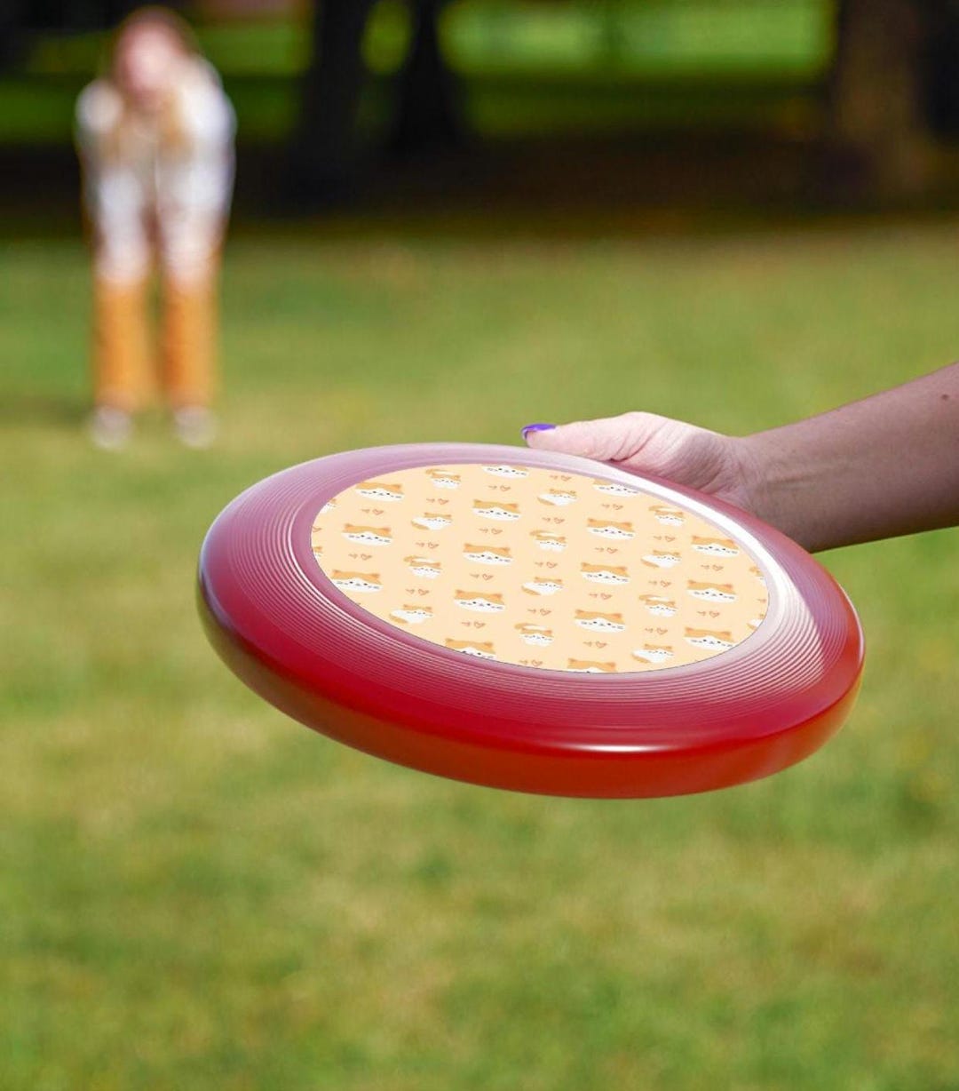 Wham-o Frisbee With Adorable Cat Faces Ultimate Flying Disc for All ...