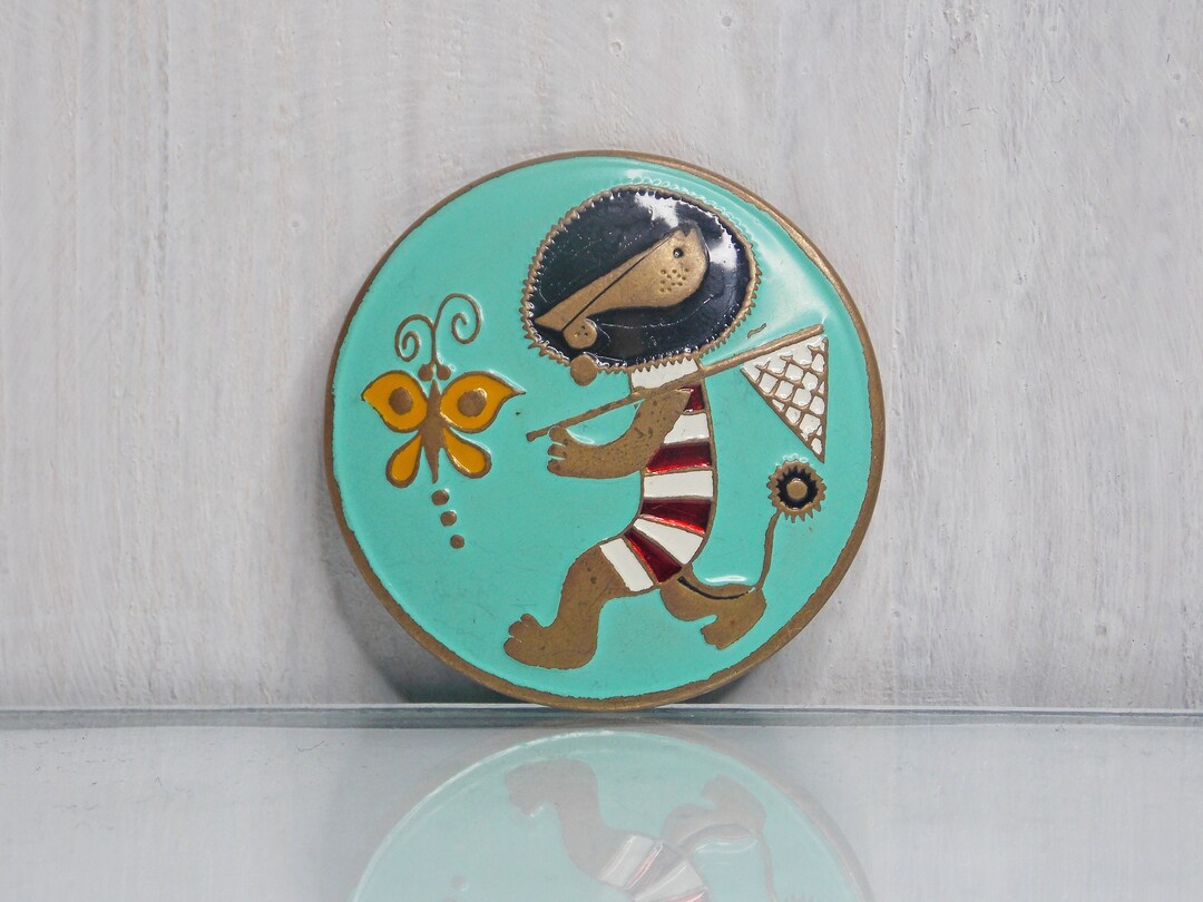 Lion Boniface Pin, Cartoon Character, Childrens Pin, Backpack Pin ...