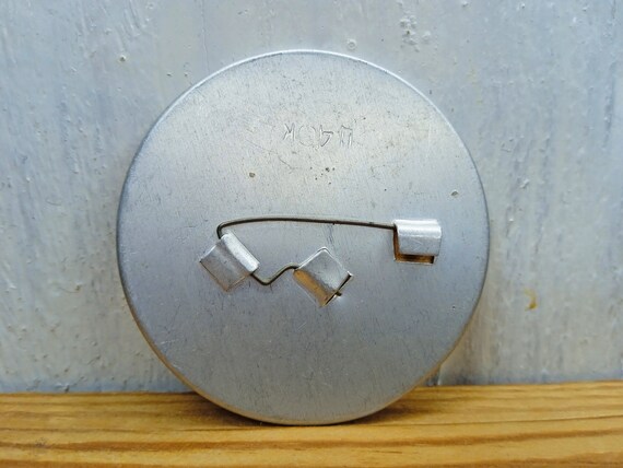 Pin Boy, Childrens vintage pin, pin boy and crow, Fai… - Gem