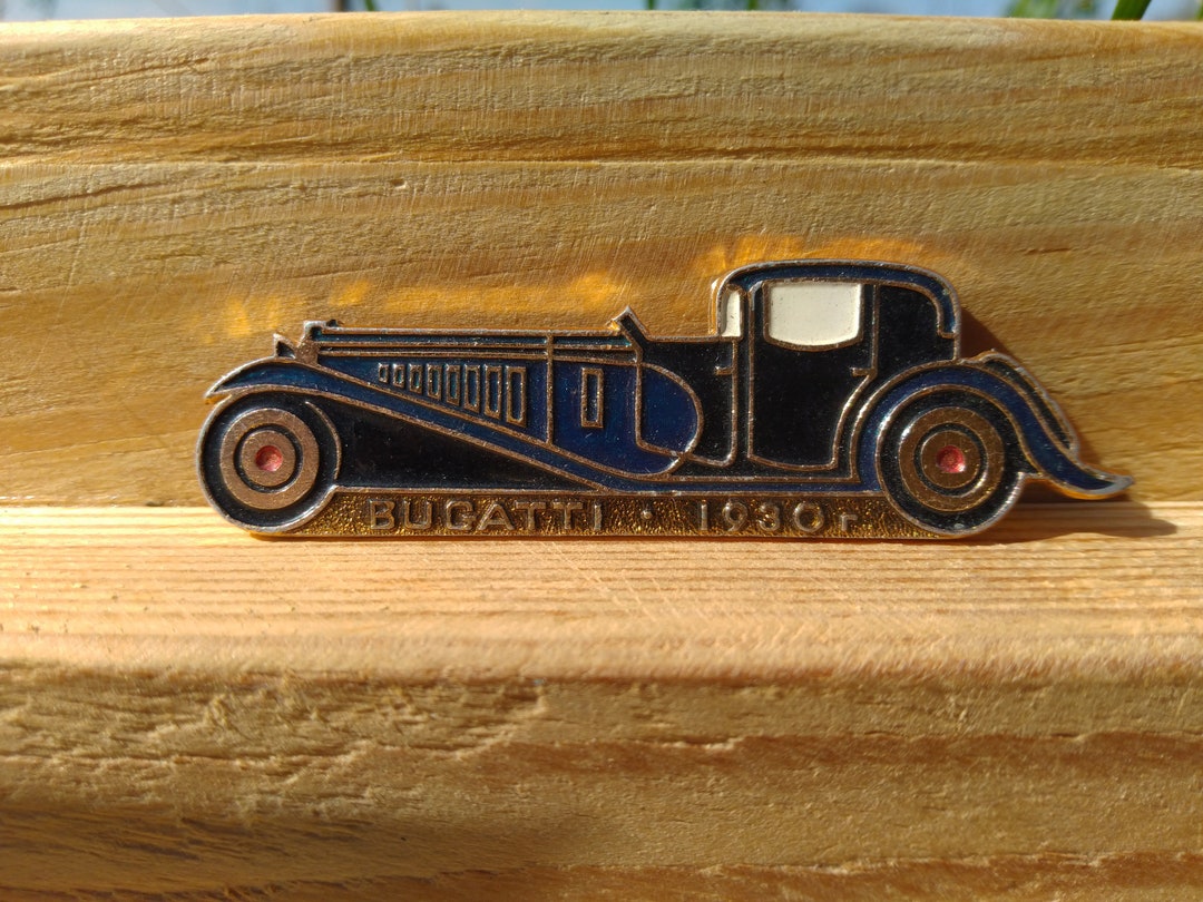 Bugatti Pin, RARE Pin, Childrens Pin, Vintage Pin - Etsy