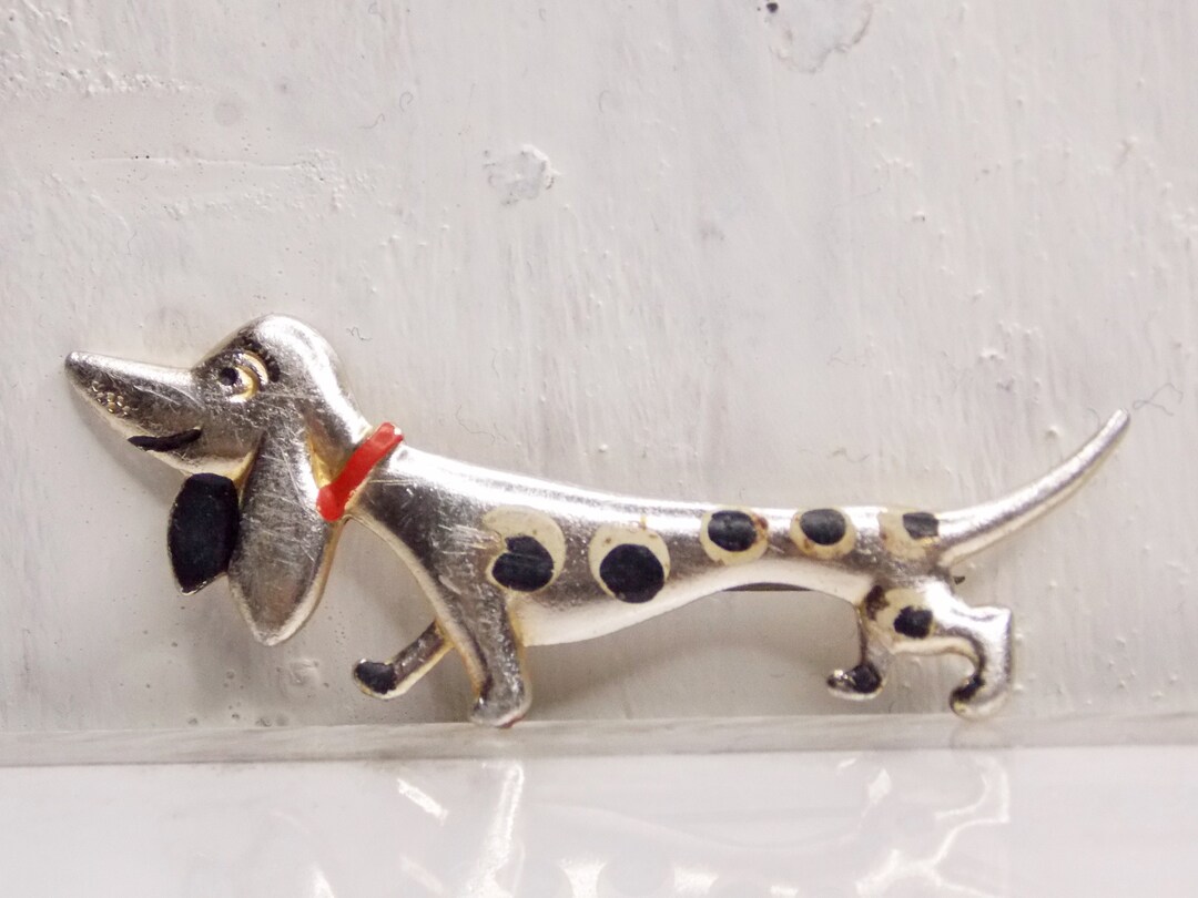 Brooch Dachshund Pin Dog Childrens Pin Animals Pin Vintage - Etsy