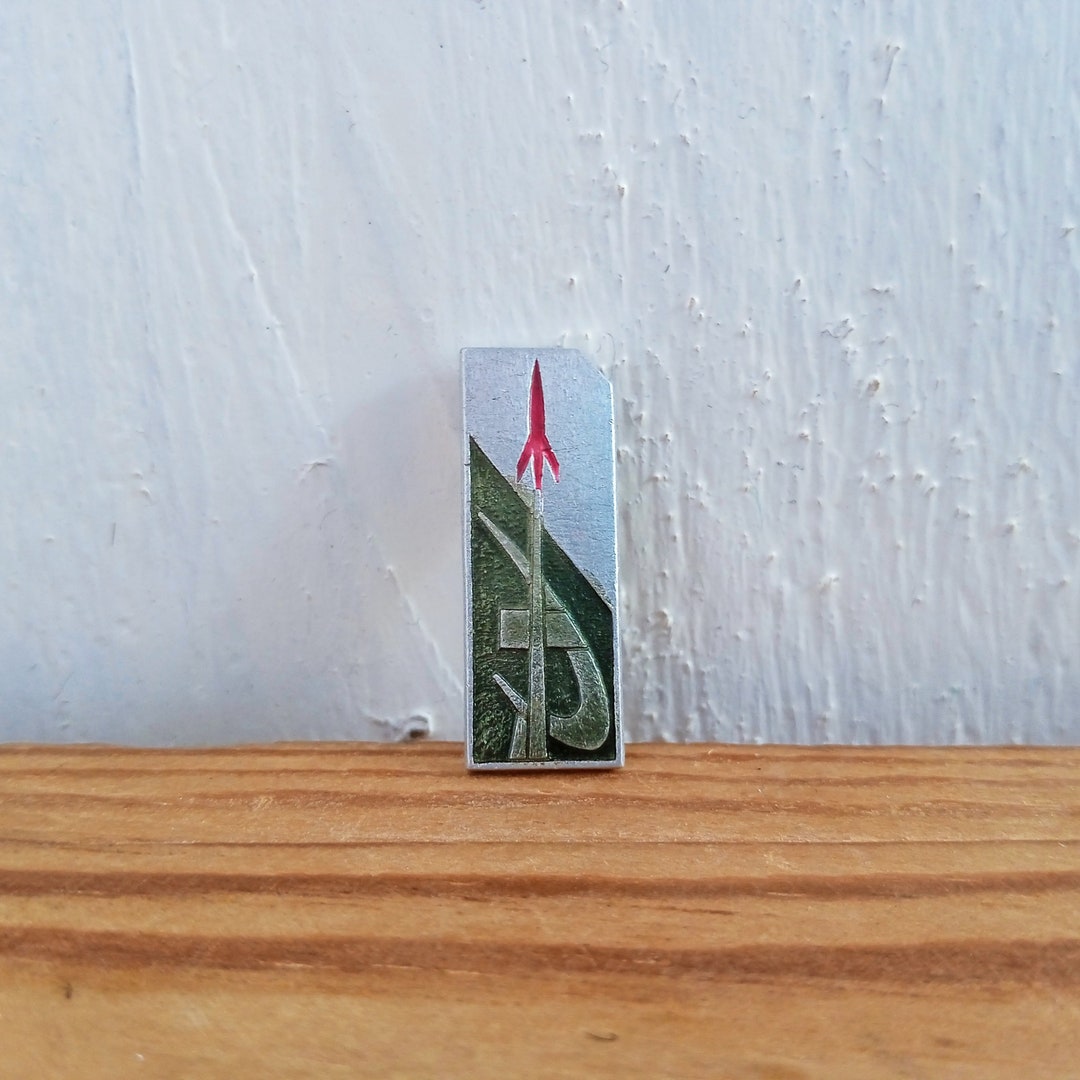 Space Enamel Pin, Space Exploration, 1970s, Gift Idea, Made in USSR ...