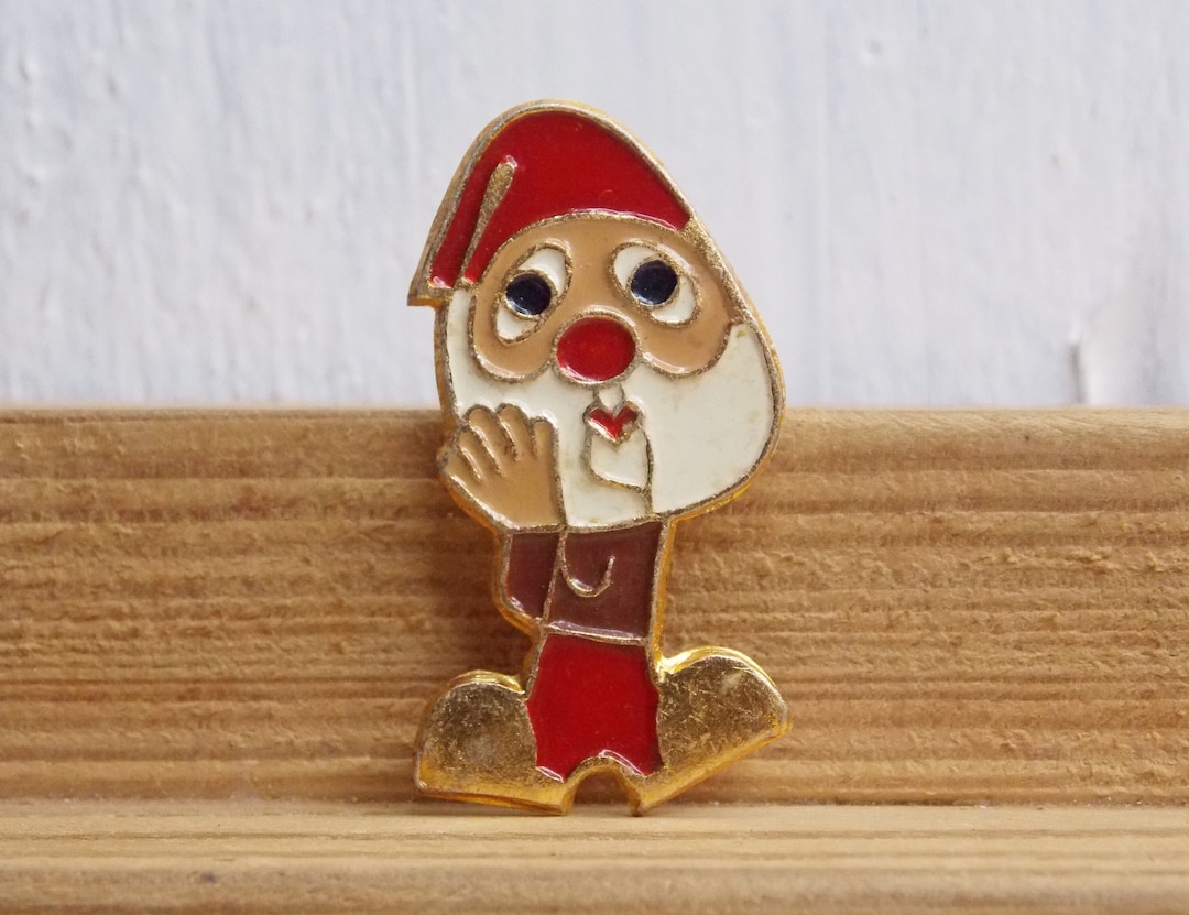 Dwarf Pin, Funny Enamel Pin, Gnome Pin, Childrens Pin, Backpack Pin - Etsy