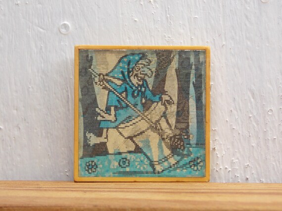 Rare Cat pin, Baba Yaga pin, Lenticular pin, Children… - Gem