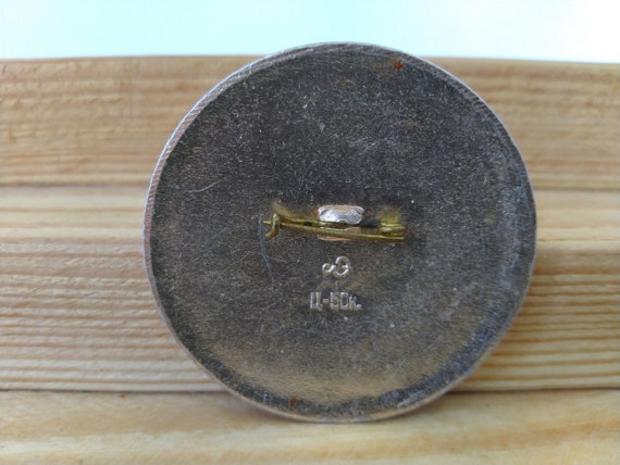 Round Carlson badge,Cartoon character,1980s,Gift idea… - Gem