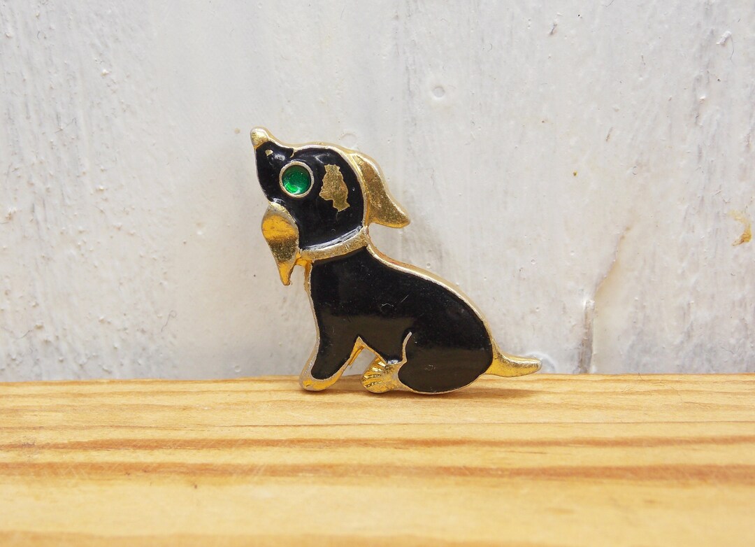 Brooch Puppy , Pin Dog, Childrens Animals Pin, Vintage Brooch. - Etsy