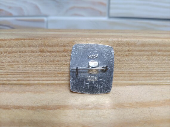 Three vintage badges, Soviet badges, Rare pins - Gem