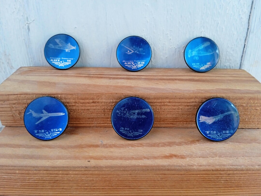 Set of Airplane Pin, Flying Pin, Vintage Badge Aircraft, Aviation ,cute ...
