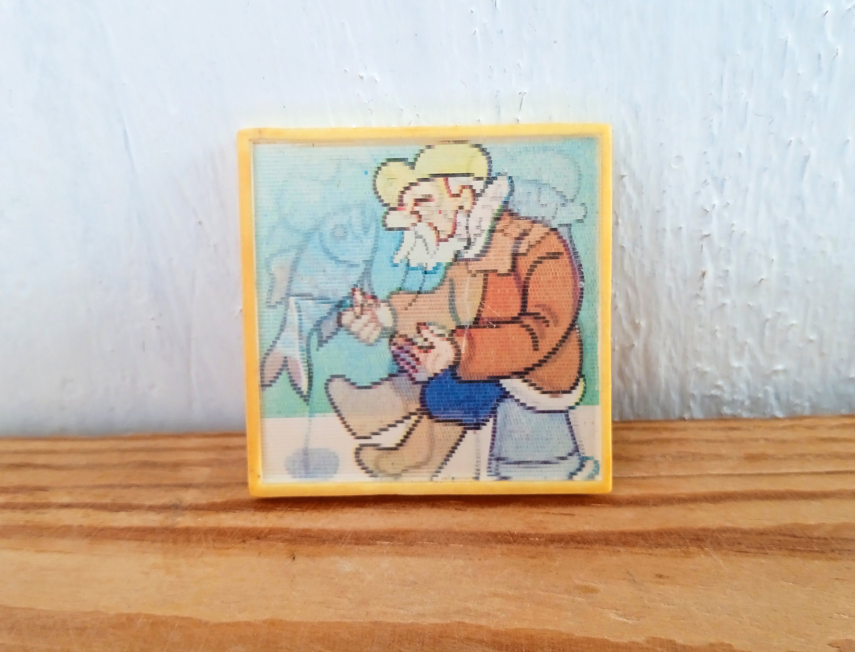 Rare Lenticular Pin Man and a Fish Childrens Pins - Etsy