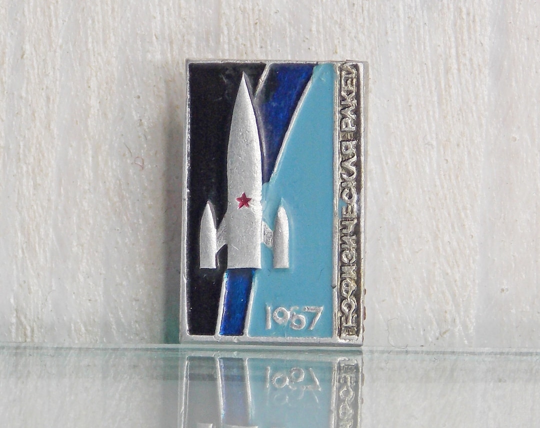 Space Pin Pin Geophysical Rocket Soviet Memorabilia - Etsy