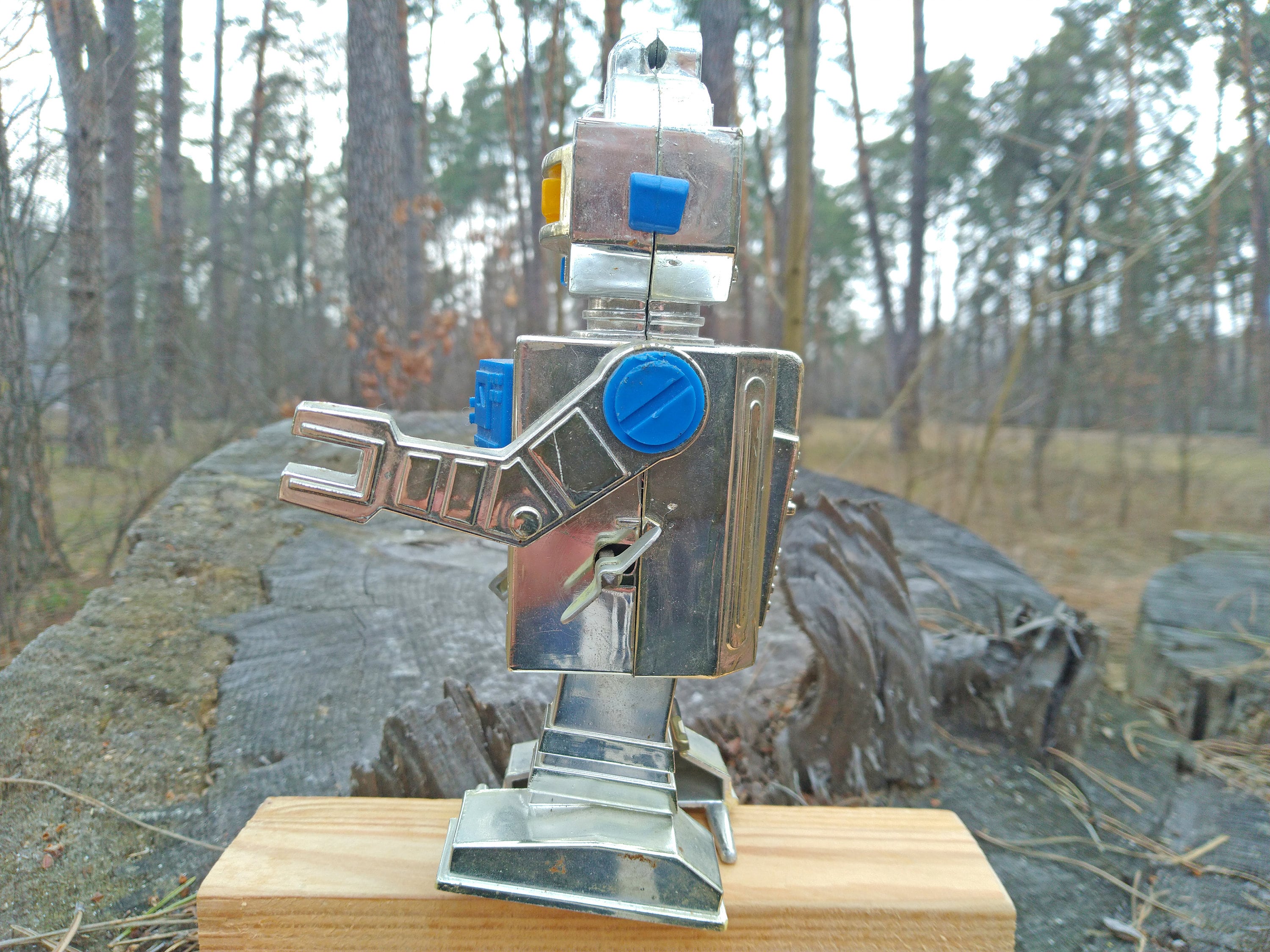 Clockwork Plastic Robot Vintage Mechanical Robot Clockwork - Etsy UK