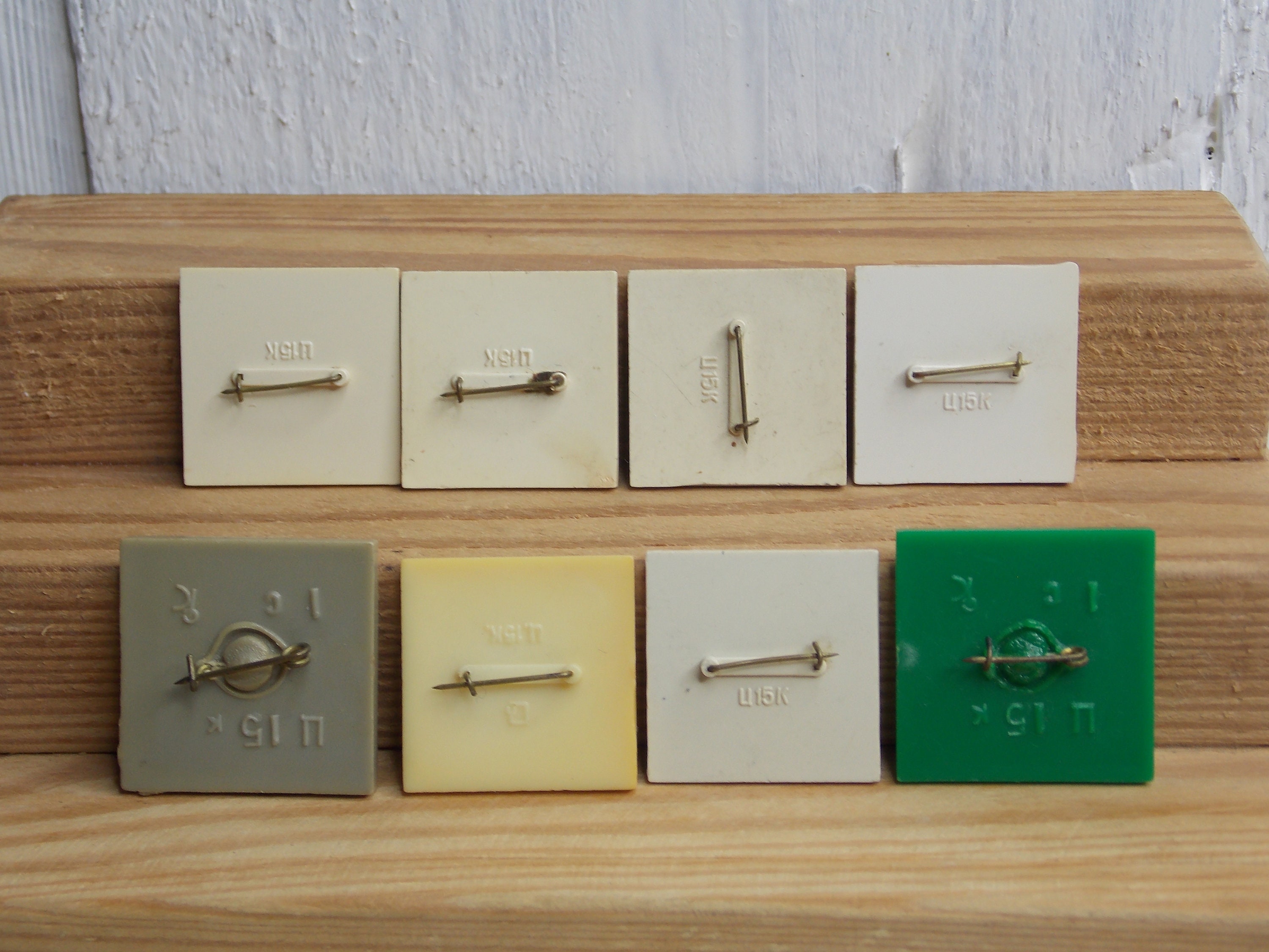 Funny Lenticular Pin Pins Set 8 Psc Childrens Pins Vintage - Etsy