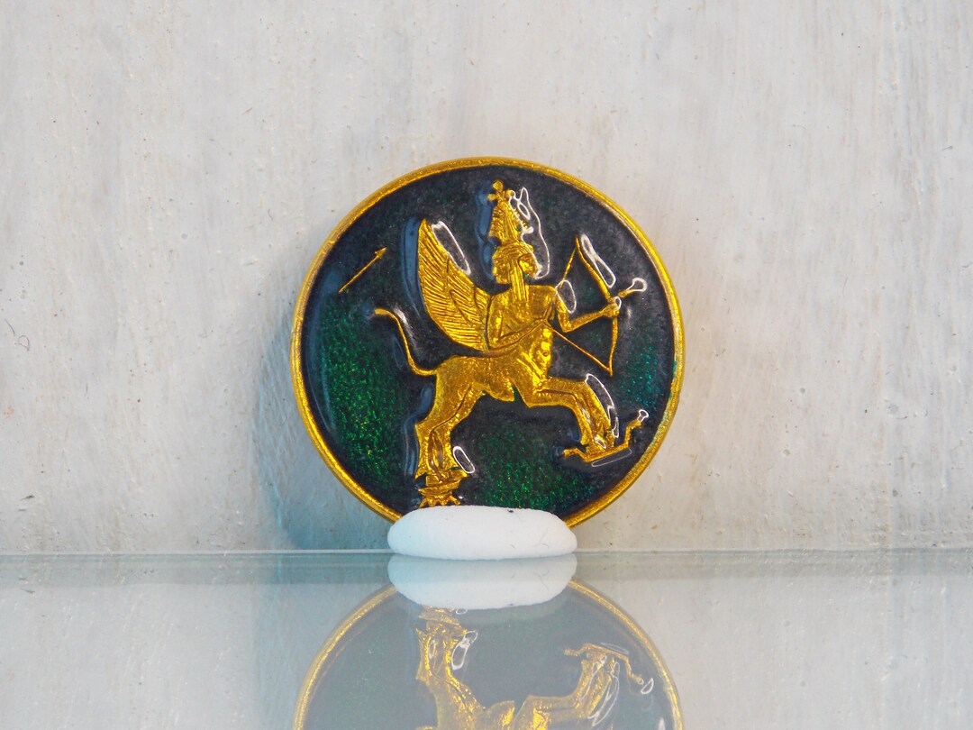 Sagittarius Zodiac Sign,zodiac Pins,backpack Pin,childrens Pin, Retro ...