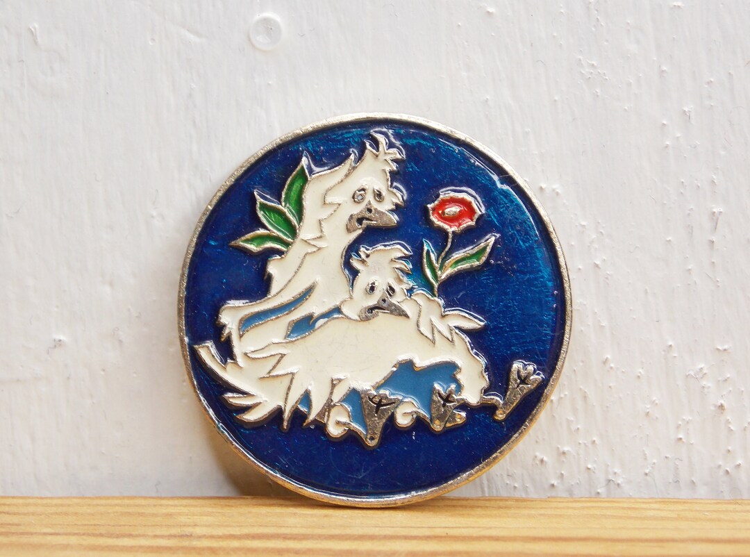 Pin Geese, Childrens Pin, Cute Enamel Pin, Birds Pin, Vintage Pin - Etsy